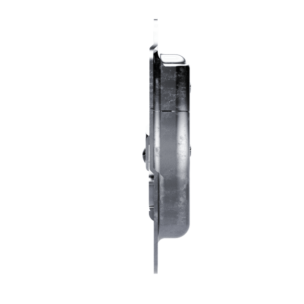 TCH - Medium Recessed Twist Catch with 7/8" Offset and Kickout Spring