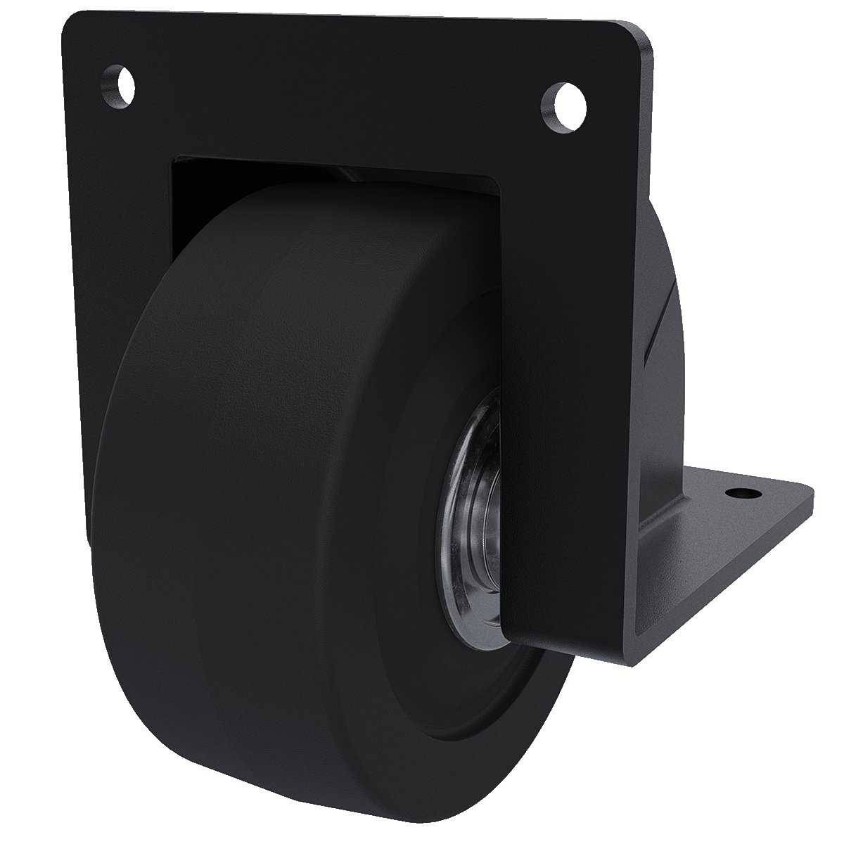 Side Mount, Stainless Steel & Rubber Casters | Wheels & Casters with Brakes