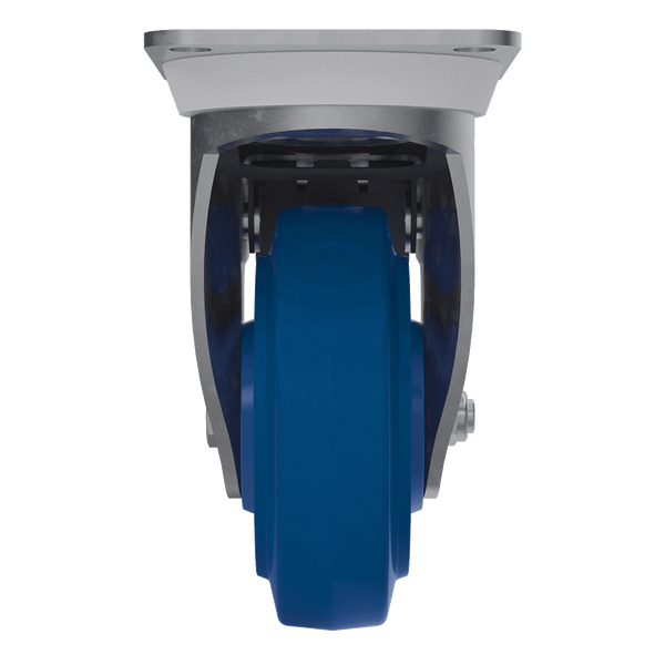TCH - 4" TCH Blue Swivel Caster with Brake