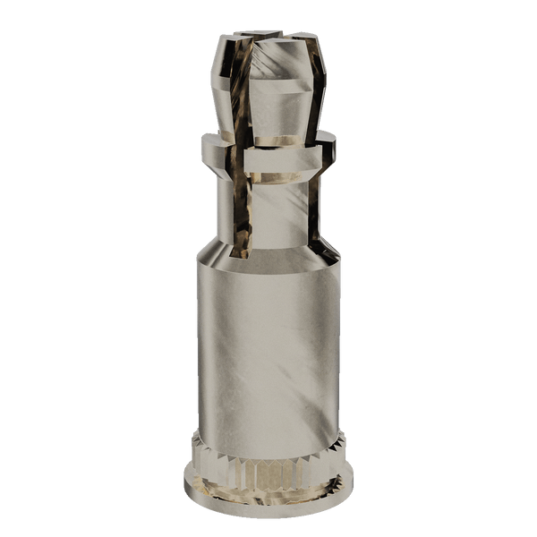 TCH - Broaching Standoff, Spring Top, Brass CDA-360 x 0.312