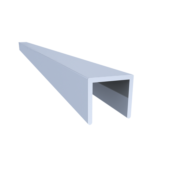 TCH - 3/8" Aluminum U-Cap Extrusion