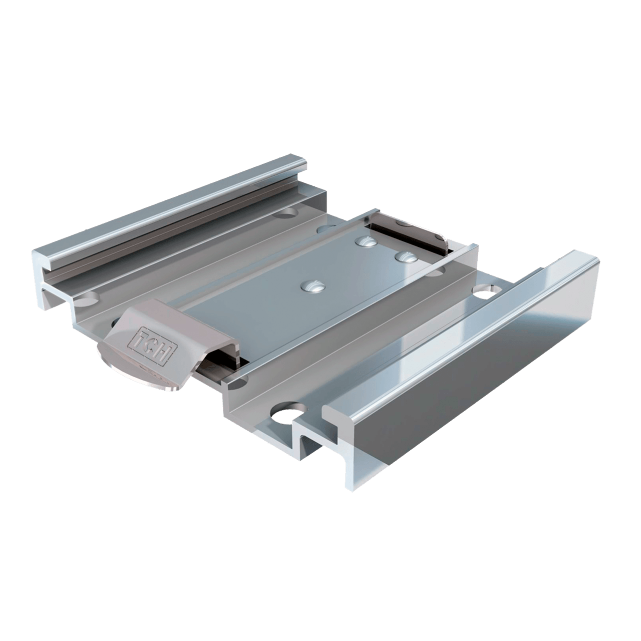 TCH - Large Quick Release Aluminum Caster plate